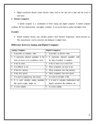 Generation of computers | DOCX