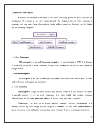 Generation of computers | DOCX