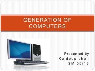 Sixth Generation Of Computers