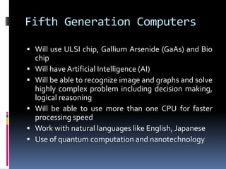 Generation of computers | PPT