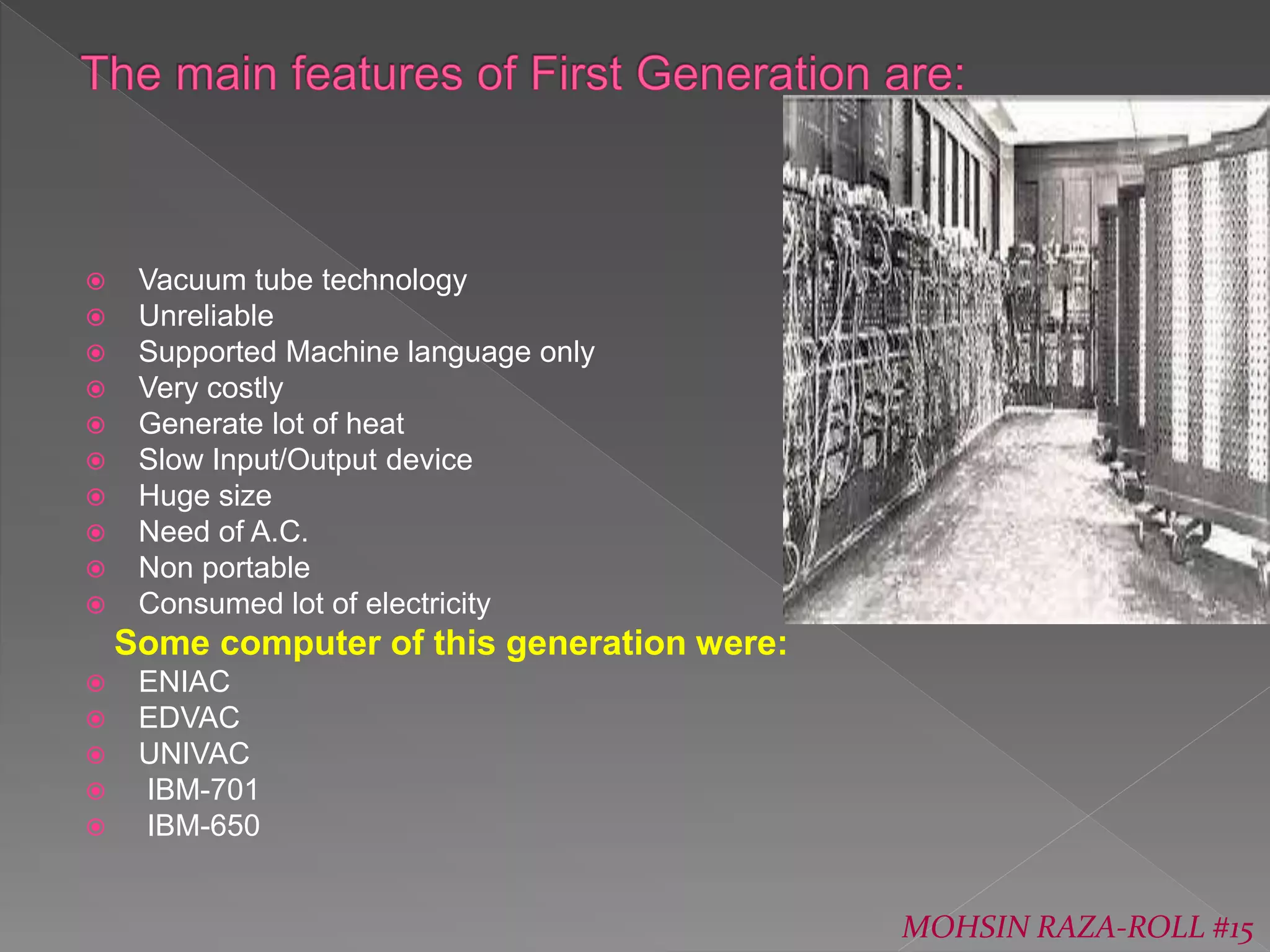 Generation of computers | PPT