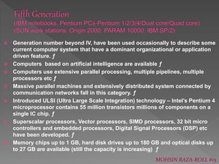 Generation of computers | PPT