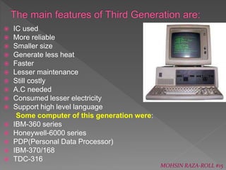 Generation of computers | PPT