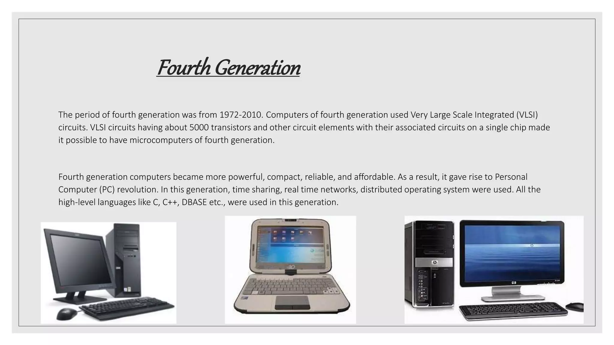 Generation of computers | PPTX