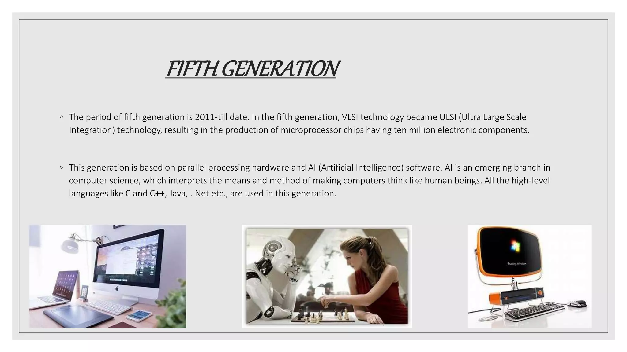 Generation of computers | PPTX