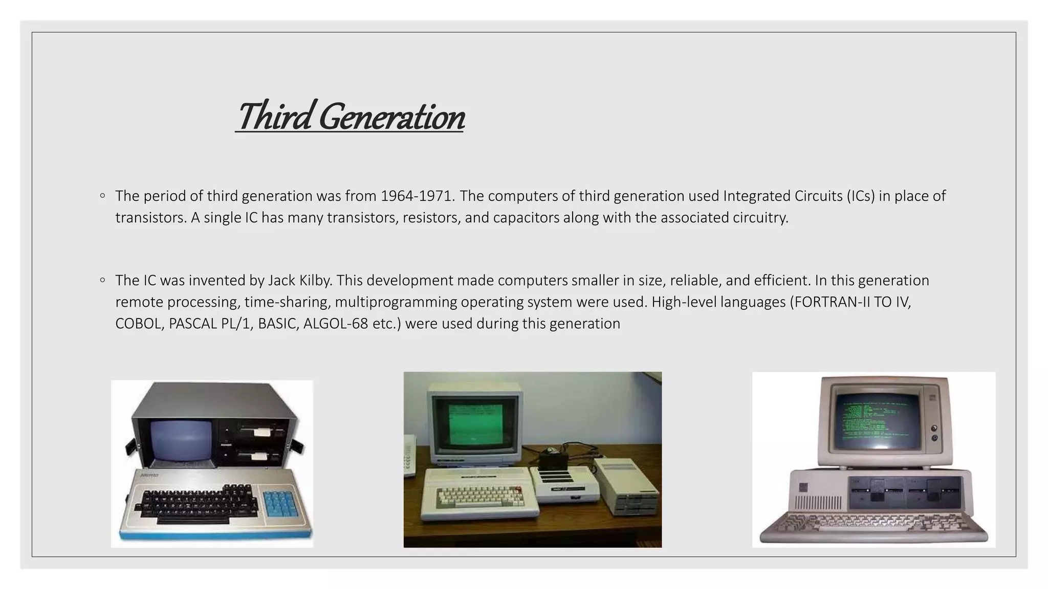 Generation of computers | PPTX
