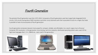 Generation of computers | PPTX