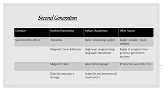 Generation of computers | PPTX