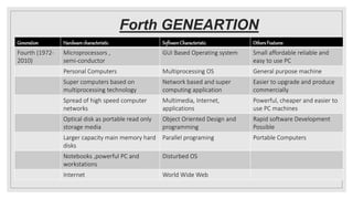 Generation of computers | PPTX