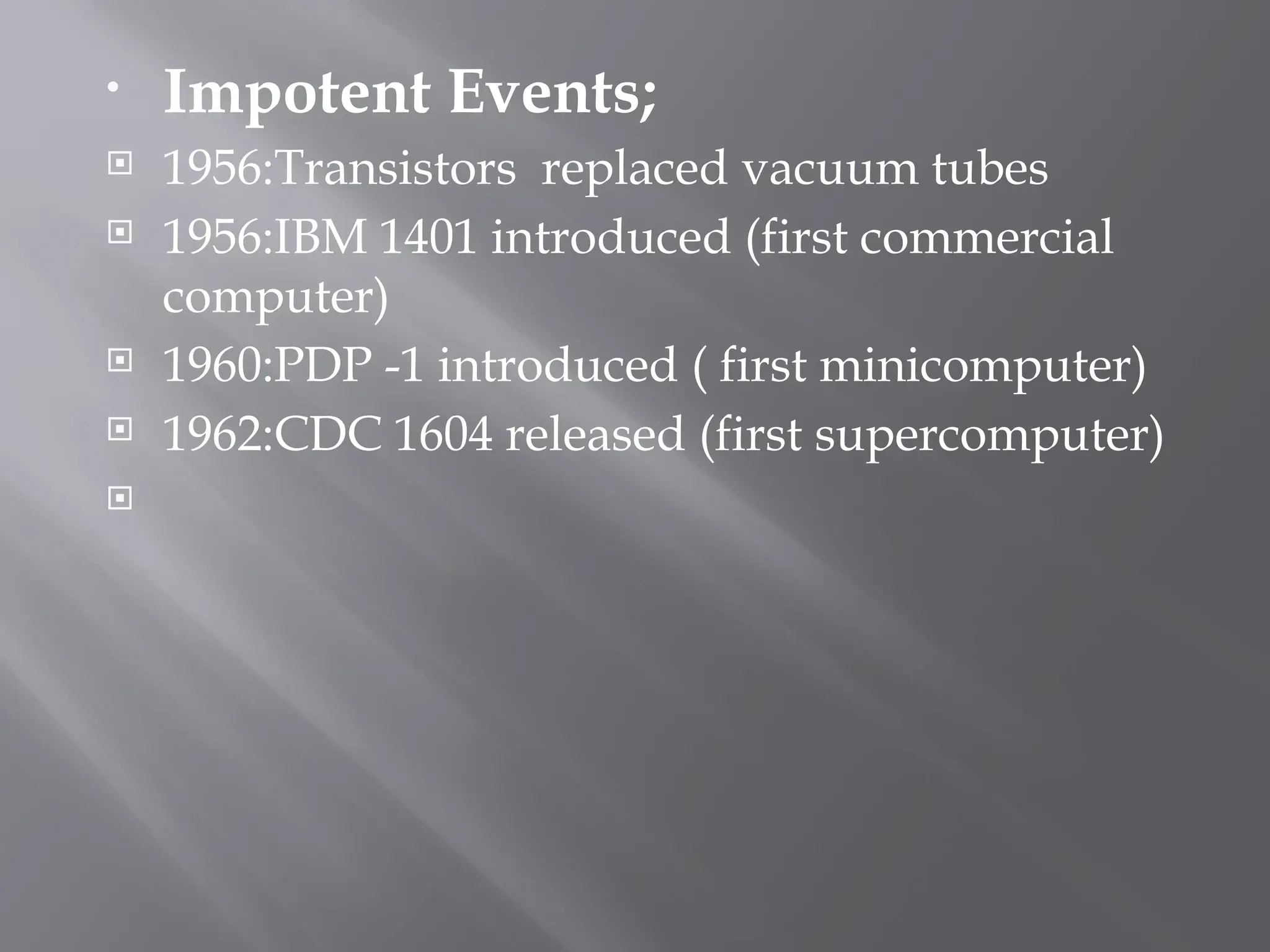 Generation of computers for interview preparation | PPTX