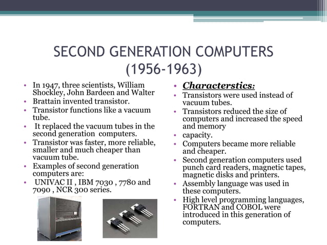 Generation of computers | PPT