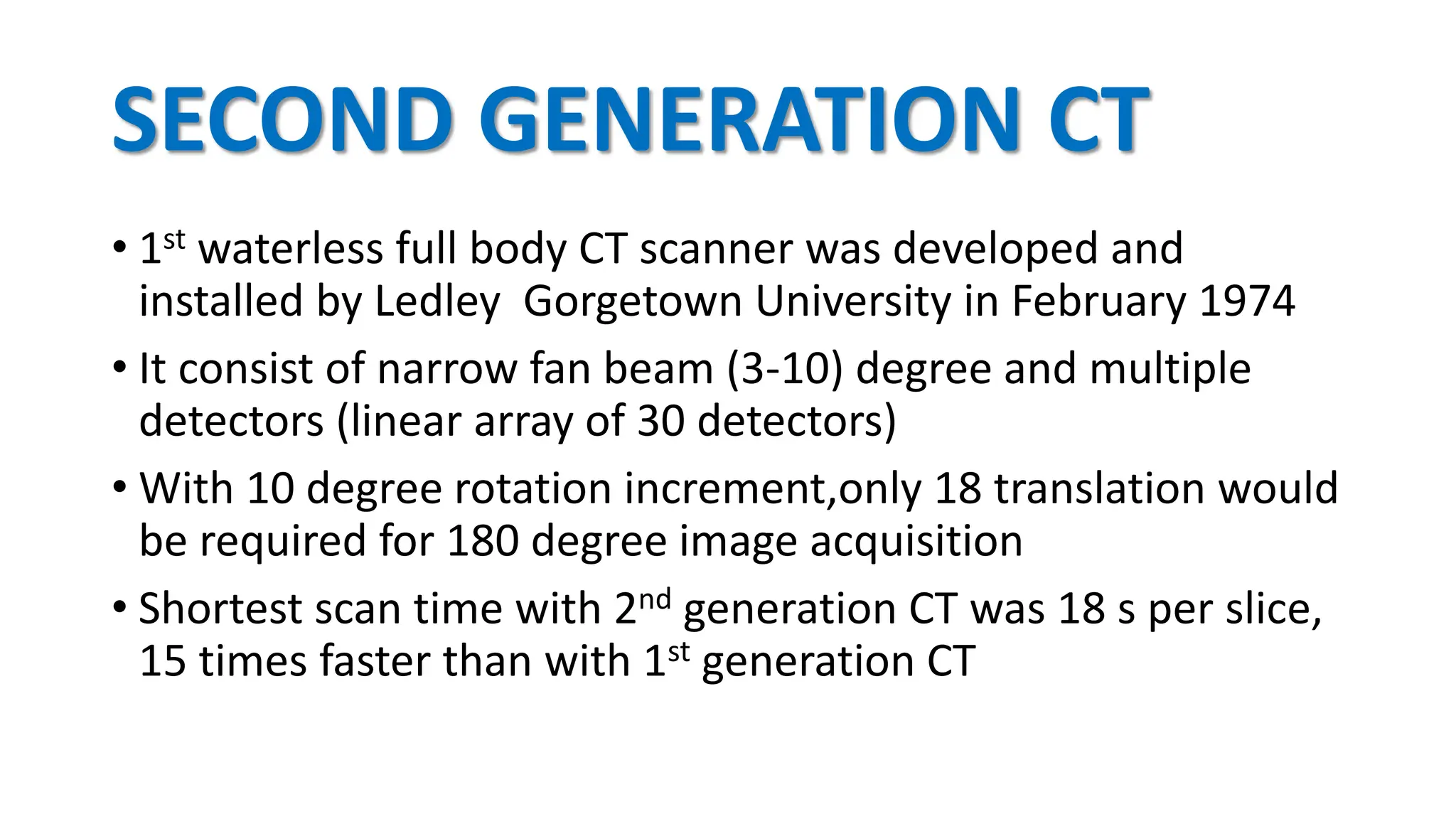 Generation of CT.pptx................... | PPTX