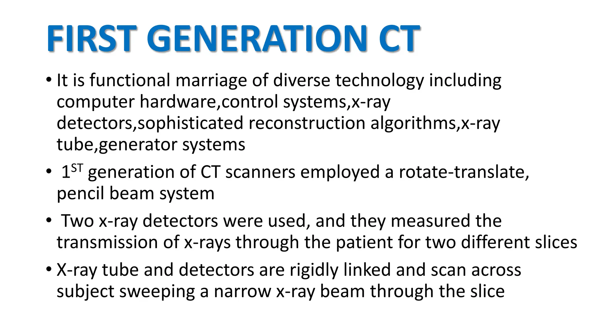 Generation of CT.pptx................... | PPTX