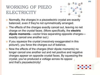 Generation of electricity from walking on floors using piezo | PPTX