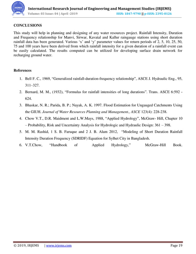 Generation of intensity_duration_frequency_curves_for manvi taluk ...
