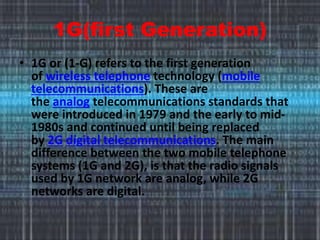 Generation of mobile phone durano jeffrey a | PPTX