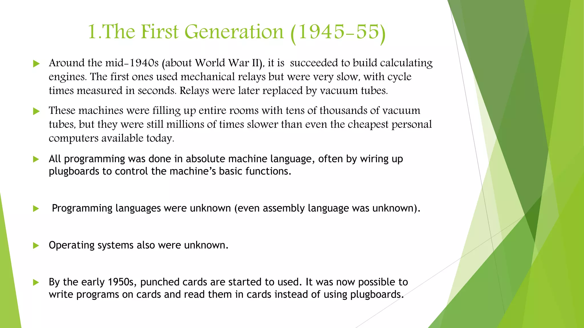 Generation of os | PPTX