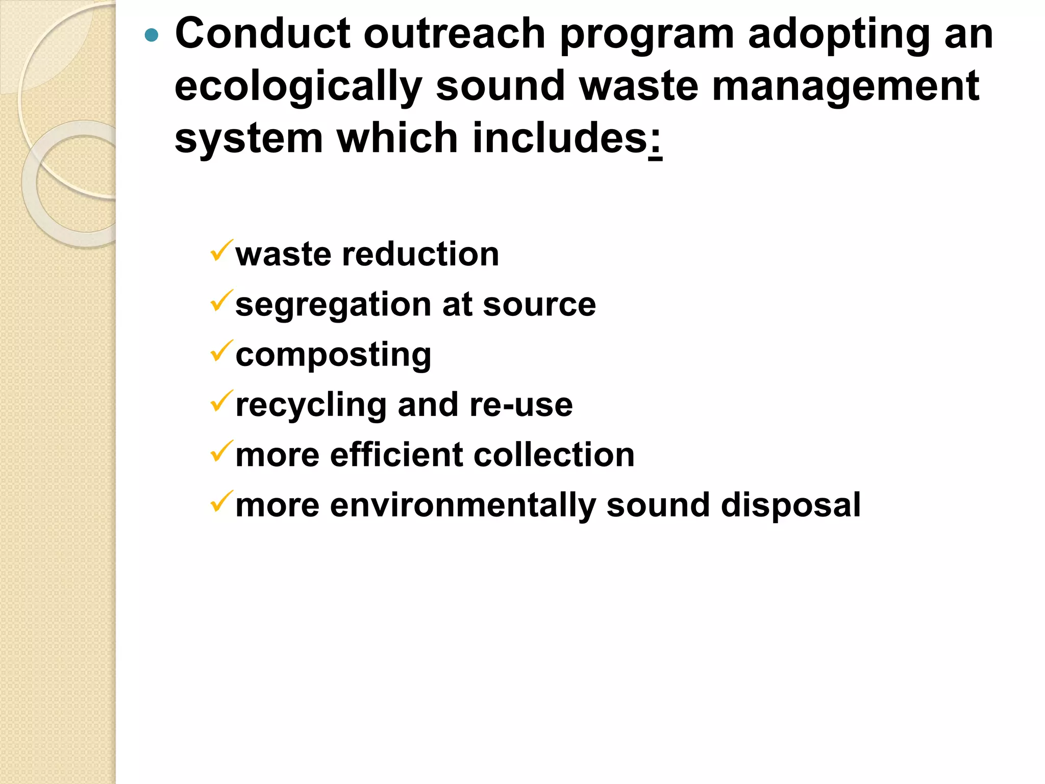 Generation of waste | PPTX