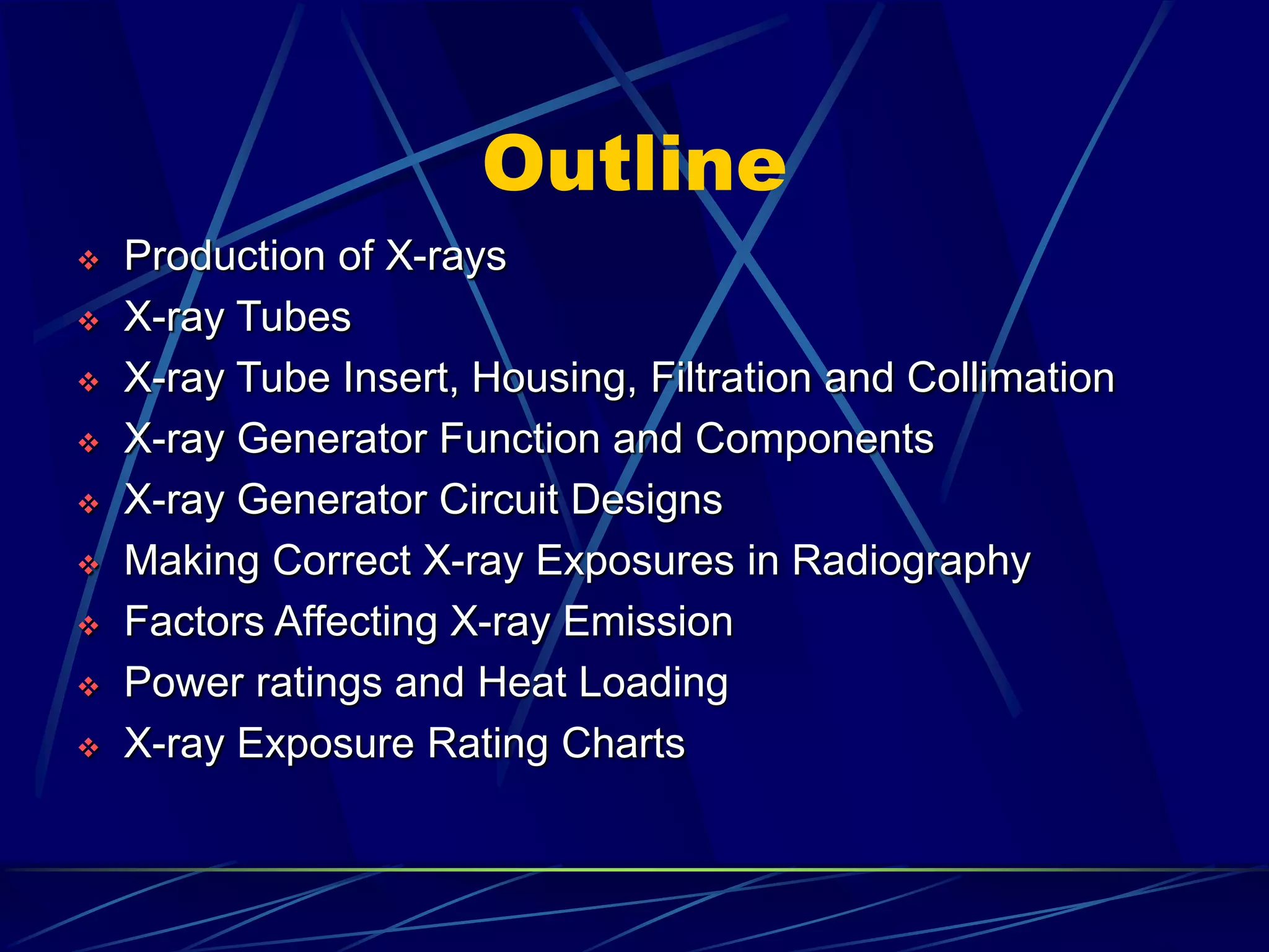 GenerationofXRays.ppt