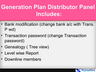 Generation plan in mlm, mlm generation plan calculator, generation plan ...