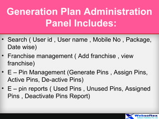 Generation plan in mlm, mlm generation plan calculator, generation plan ...