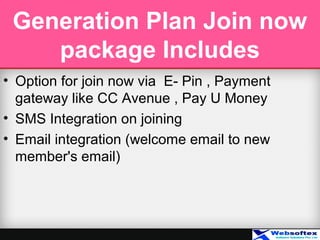 Generation plan in mlm, mlm generation plan calculator, generation plan ...