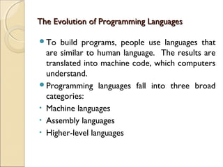 Generations of Programming Languages | PPT