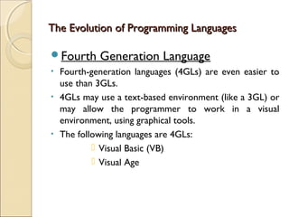 Generations of Programming Languages | PPT