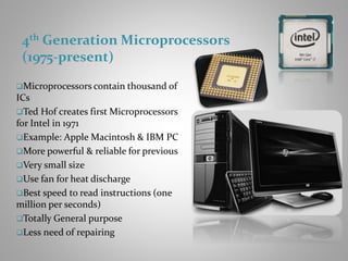 Generations of Computer | PPT