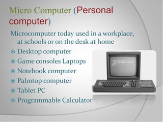 Generations of Computer | PPT