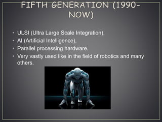 Generations of computer | PPTX