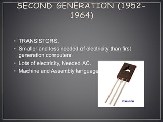 Generations of computer | PPTX