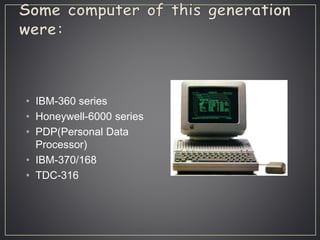 Generations of computer | PPTX