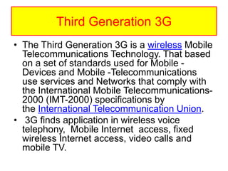Mobile Generations | PPT