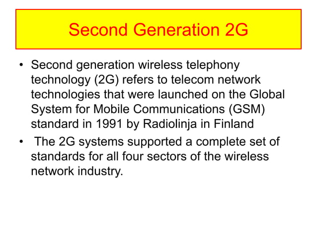 Mobile Generations | PPT