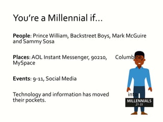 Understanding and Reaching the Generations - Week 1 | PPT