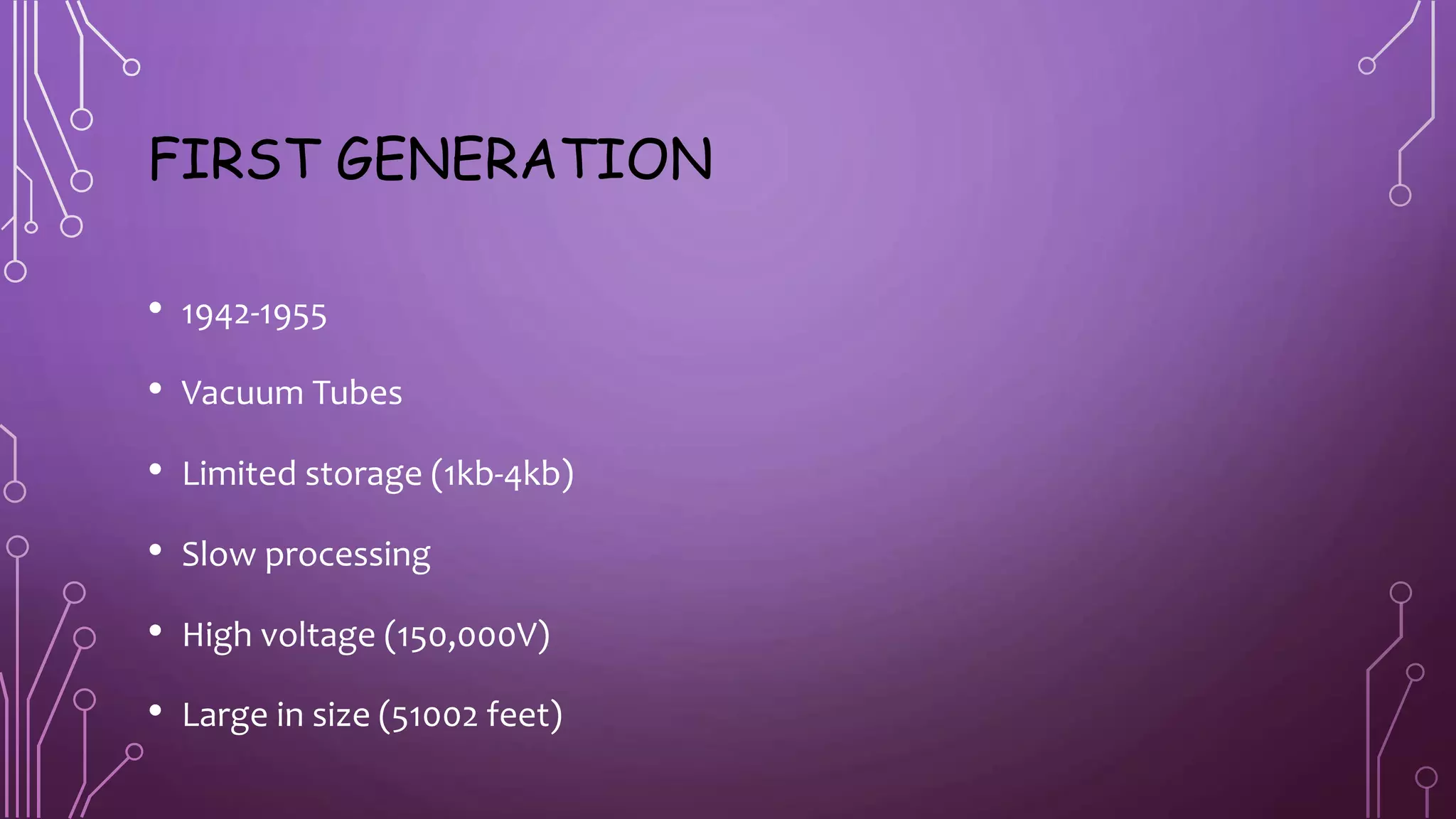 Generations of Computer | PPT
