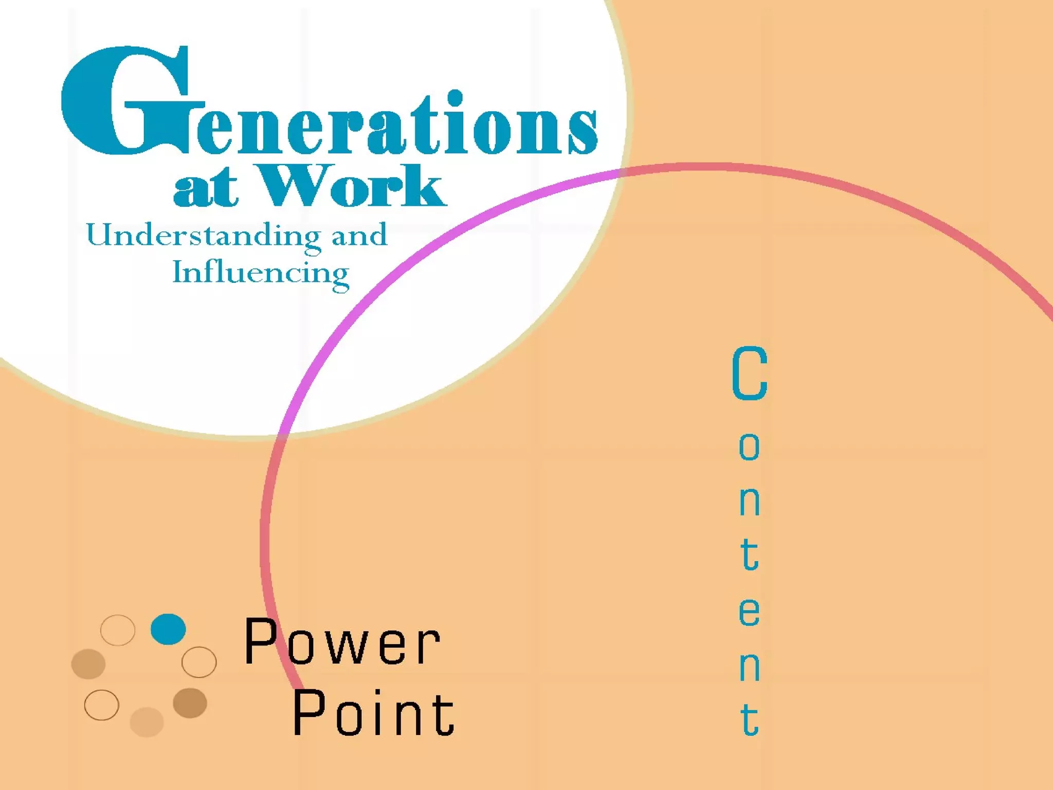 GENERATIONS AT WORK POWERPOINT | PPT