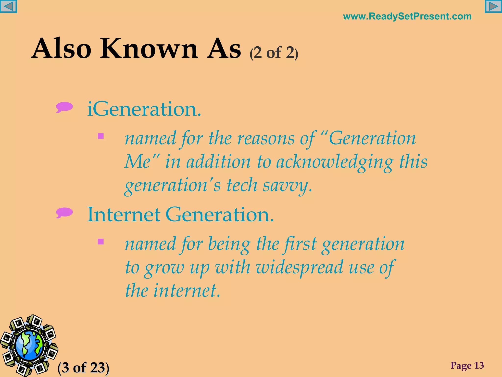 GENERATIONS AT WORK POWERPOINT | PPT
