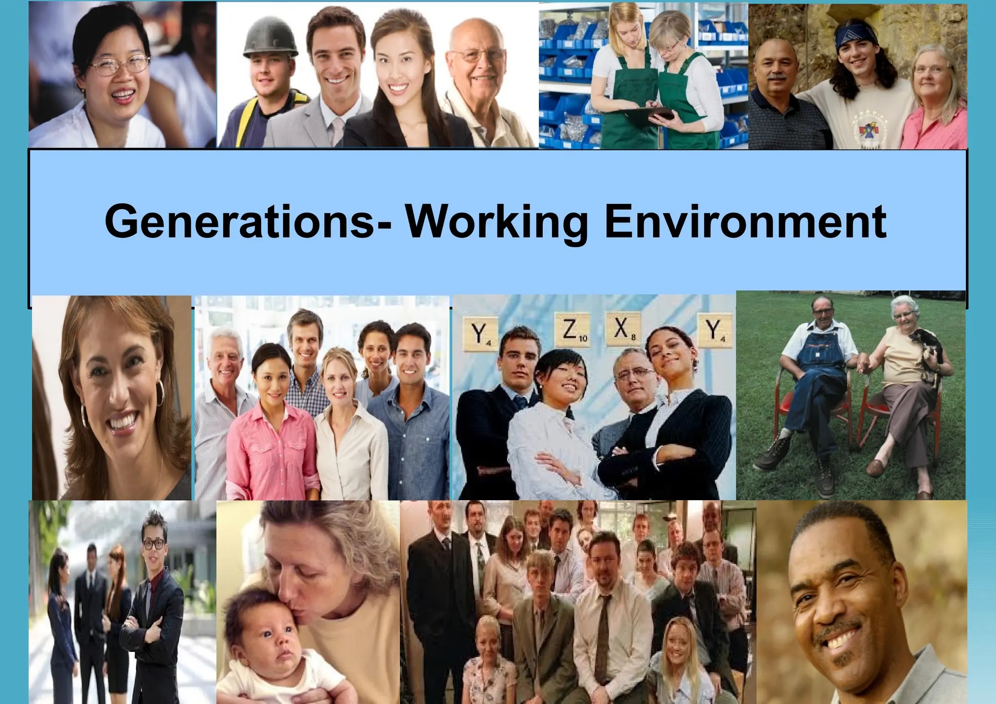 Generations at Workplace and types .pptx