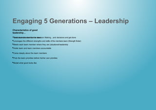 Generations at Workplace and types .pptx