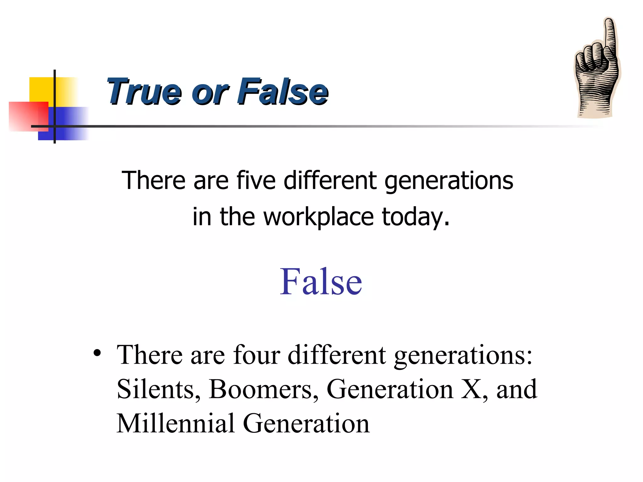 Generations in the workplace | PPT