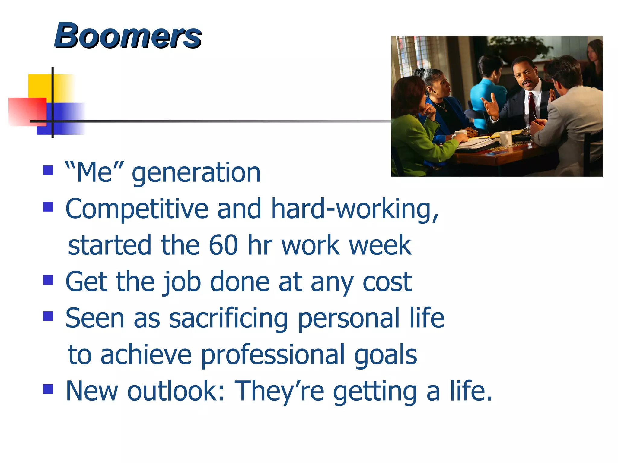 Generations in the workplace | PPT