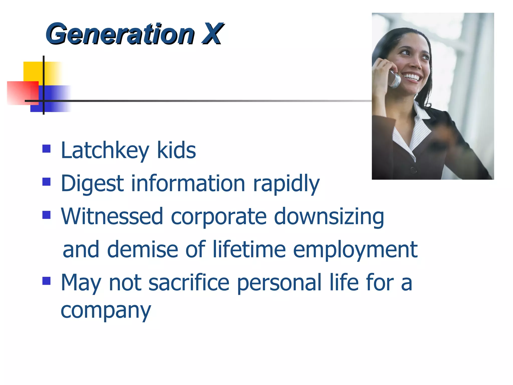 Generations in the workplace | PPT