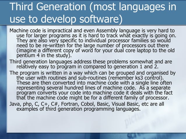 Generations Of Programming Languages | PPT | Free Download