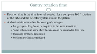 Generations and advancement of CT | PPTX