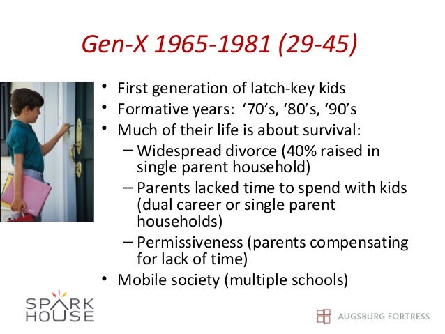 Generations Impact on Faith Formation