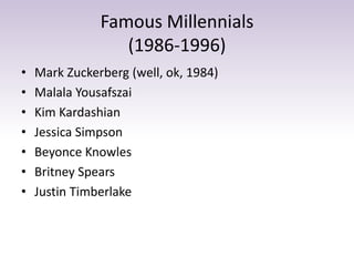 Generations in the Workplace | PPT