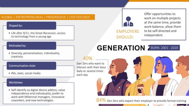 Generations in the Workplace | PPTX | Business and Finance