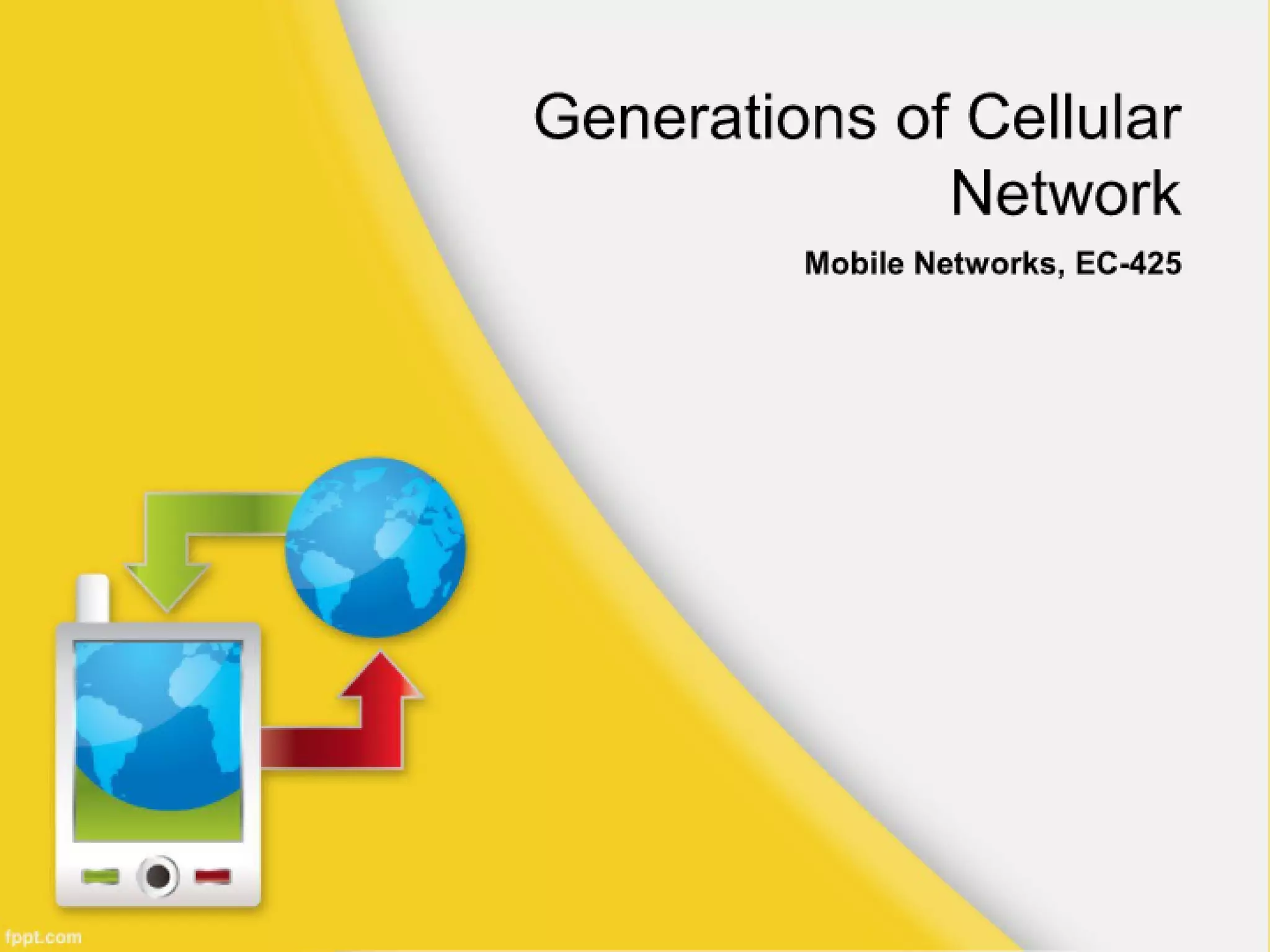 Generations of Cellular Network | PDF